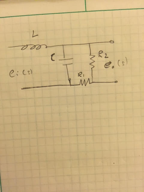 Solved Use the complex impedance method to find the transfer | Chegg.com