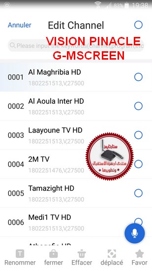 حصريا شرح خاصية⭐G-MSCREEN⭐على أجهزة VISION PINACLE