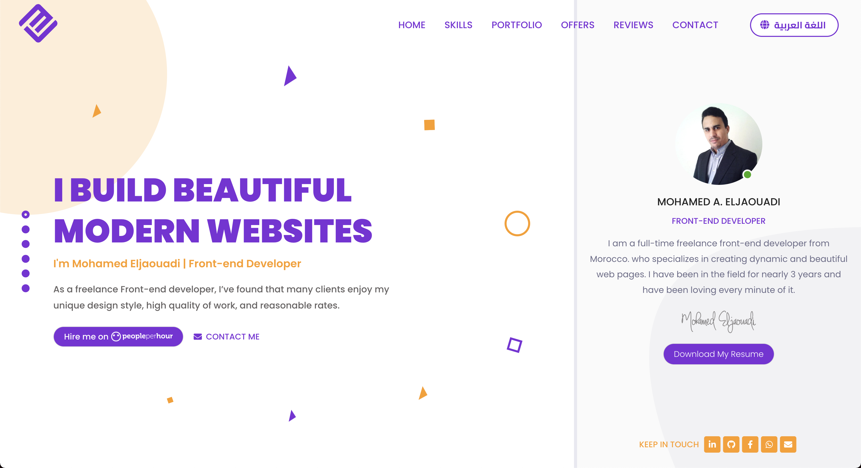 Eljaouadi - Full stack Developer